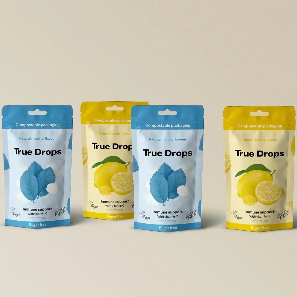 True Drops Plasticvrije Keelpastilles - Nature Matters